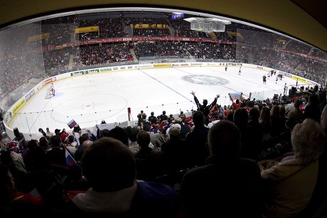 General View Ice Stadium During Group Editorial Stock Photo - Stock ...