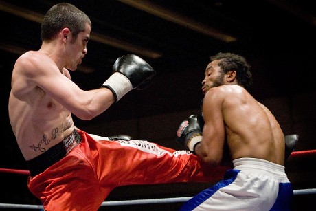 Swissspanish Kickboxer Jeremie Canabate Left Fights Editorial Stock ...