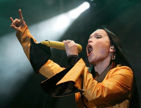 Singer Tarja Turunen Finnish Band Nightwish Editorial Stock Photo ...