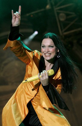 Singer Tarja Turunen Finnish Band Nightwish Editorial Stock Photo ...