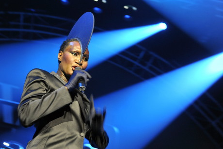 Jamaicanus Singer Grace Jones Performs On Editorial Stock Photo - Stock ...