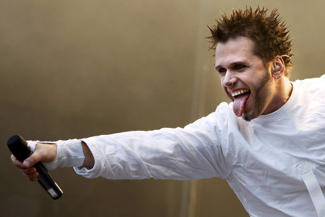 Dero Singer German Rock Band Oomph Editorial Stock Photo - Stock Image ...