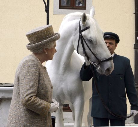 Queen Elizabeth Ii Presented Stud Horse Editorial Stock Photo - Stock ...