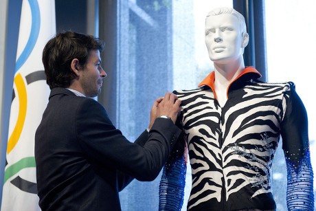 Switzerlands Figure Skater Stephane Lambiel Silver Editorial Stock ...