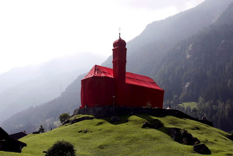 Church Wassen Landmark On Alpine Railway Editorial Stock Photo - Stock ...