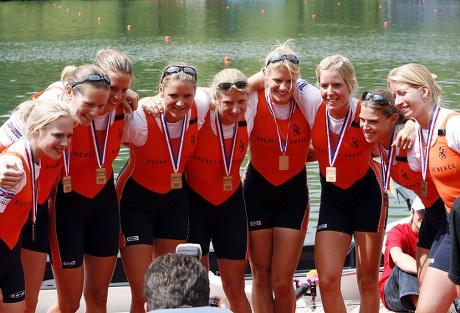 Team Netherlands Celebrates Bronze Medal After Editorial Stock Photo ...