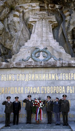 Russian Generals Stand Russian Ambassador Switzerland Editorial Stock ...