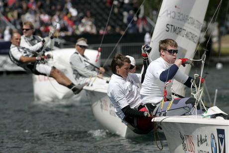 Australias Peter Gilmour His Crew Members Editorial Stock Photo - Stock ...