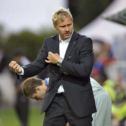 Basel Coach Thorsten Fink Germany Gestures Editorial Stock Photo ...