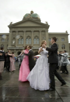 Waltzing People Open Fanzone Front Parliament Editorial Stock Photo ...
