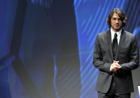 Former Italian Soccer Player Paolo Maldini Editorial Stock Photo ...