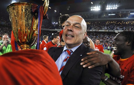 Fc Basel Coach Christian Gross Left Editorial Stock Photo - Stock Image ...