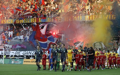 Teams Basel Bern Enter Stadium Before Editorial Stock Photo - Stock ...