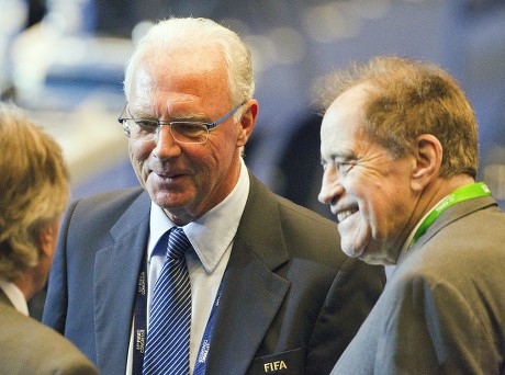Fifa Executive Committee Member Franz Beckenbauer Editorial Stock Photo ...