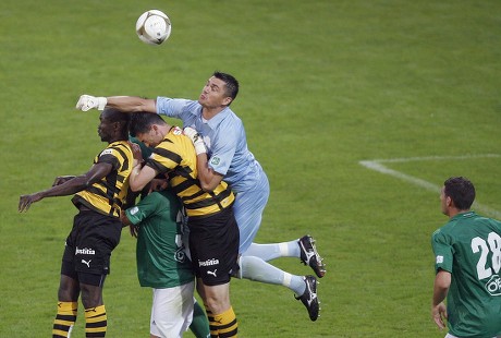 Athens Goalkeeper Mario Galinovic Saves Shot Editorial Stock Photo ...