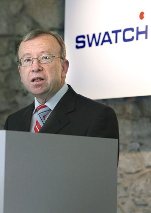 Edgar Geiser Cfo Swatch Group Speaks Editorial Stock Photo - Stock ...