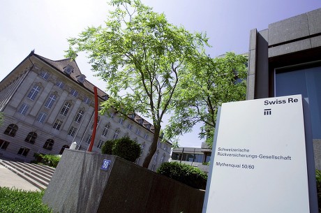 Headquarters Swiss Reinsurance Company Swiss Mythenquai Editorial Stock ...