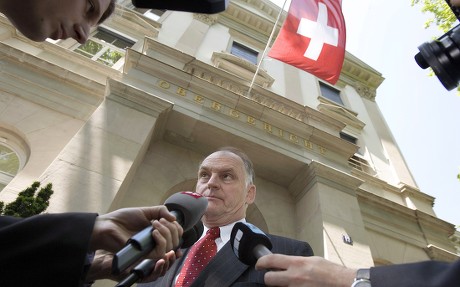 Former Swissair Chief Mario Corti Interviewed Editorial Stock Photo ...