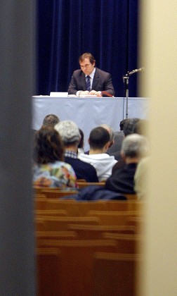 Judge Alain Kessler Seen During Hearing Editorial Stock Photo - Stock ...