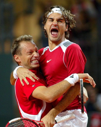Roger Federer Switzerland R Team Mate Editorial Stock Photo - Stock ...