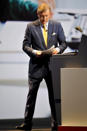 Ubs Chairman Board Marcel Ospel Leaves Editorial Stock Photo - Stock ...