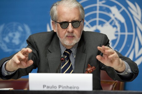 Brazilian Paulo Pinheiro Chairperson Independent Commission Editorial ...