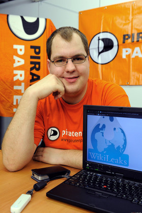 Swiss Denis Simonet President Piraten Partei Editorial Stock Photo ...