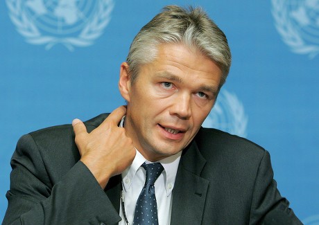 Latvian Janis Karklins President Wsis Prepcom Editorial Stock Photo ...