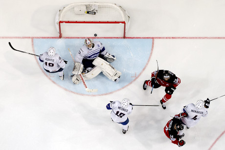 Canadas Jordan Eberle 2nd Right Celebrates Editorial Stock Photo ...