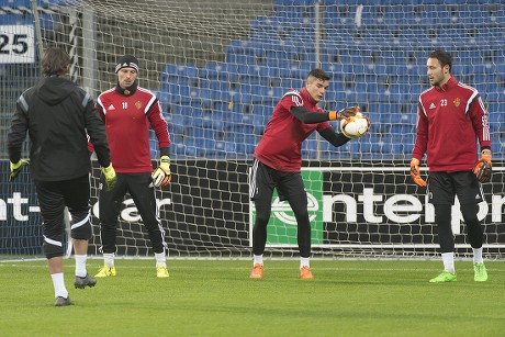 Fc Basels Goalkeepers Mirko Salvi Dario Editorial Stock Photo - Stock ...