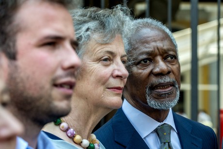Kofi Annan R Former Secretarygeneral United Editorial Stock Photo ...