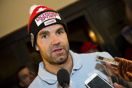 Former Skiracer William Besse Switzerland Speaks Editorial Stock Photo ...