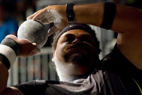 Reese Hoffa Usa Competes Mens Shot Editorial Stock Photo - Stock Image ...