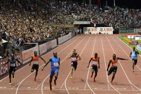 Field Usain Bolt Jamaica 3rd Right Editorial Stock Photo - Stock Image ...
