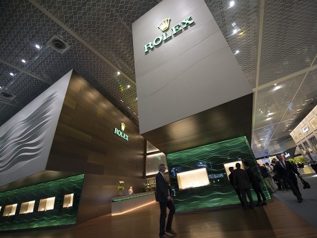 General View Rolex Booth During Press Editorial Stock Photo - Stock ...