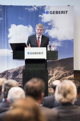 Albert M Baehny Ceo Geberit Ag Editorial Stock Photo - Stock Image ...