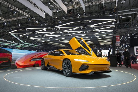 New Italdesign Prototype Presented During Press Editorial Stock Photo ...