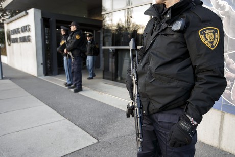 Un Security Officers Guards Area European Editorial Stock Photo - Stock ...