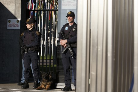 Un Security Officers Guards Area European Editorial Stock Photo - Stock ...