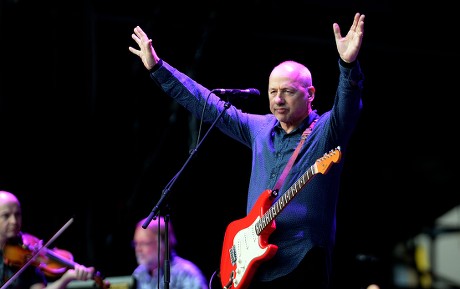British Musician Mark Knopfler Performs On Editorial Stock Photo ...