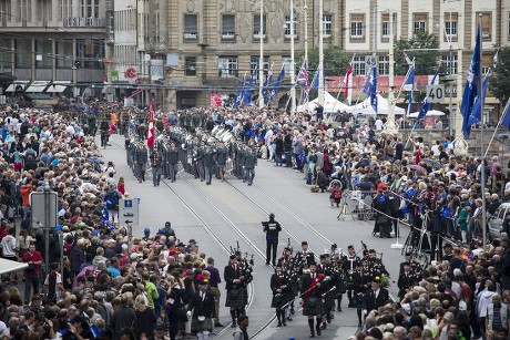 General View During Tattoo Parade Through Editorial Stock Photo - Stock ...