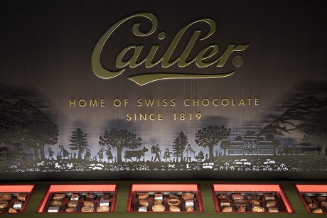 Logo Swiss Chocolate Cailler Pictured Before Redaktionelles Stockfoto ...