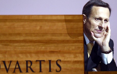 Daniel Vasella Chairman Board Swiss Pharmaceutical Editorial Stock ...