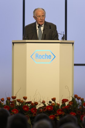 Franz B Humer Chairman Board Roche Editorial Stock Photo - Stock Image ...