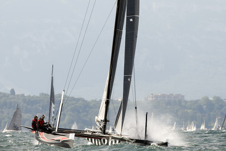 Alinghi Sui 1 D35 Category Skipped Editorial Stock Photo - Stock Image ...