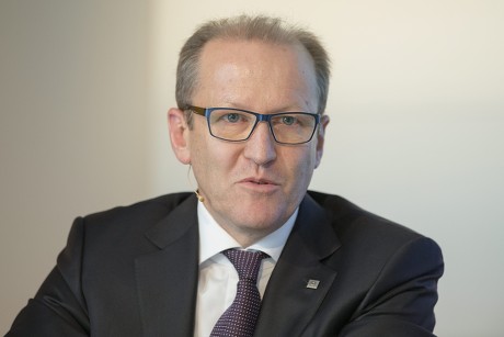 Erich Ammann Cfo Schindler Holding Speaks Editorial Stock Photo - Stock ...