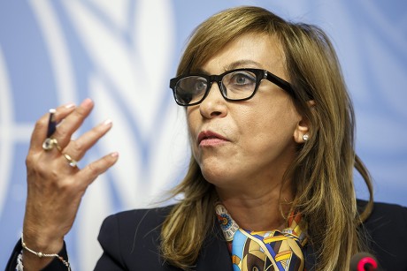 Hanna Singer Unicef Representative Syria Informs Editorial Stock Photo ...