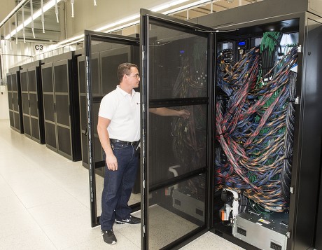 Back View Supercomputer Piz Daint Swiss Editorial Stock Photo - Stock ...