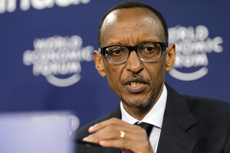 Rwandan President Paul Kagame Speaks During Editorial Stock Photo ...