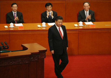Chinese President Xi Jinping Front Walks Editorial Stock Photo - Stock ...